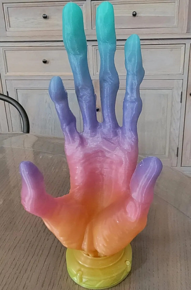 Support de Manette Main Alien à 6 Doigts - LcZ 3D Printing